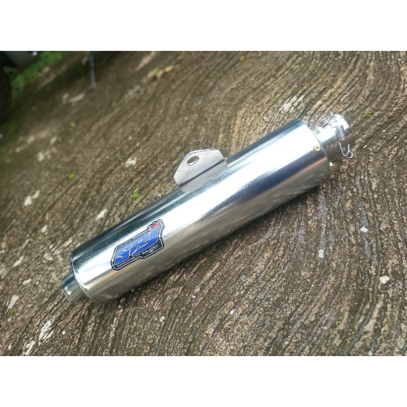 Jual (bonus 2 per dan 3 baut) slincer dan adaptor knalpot srj racing ...