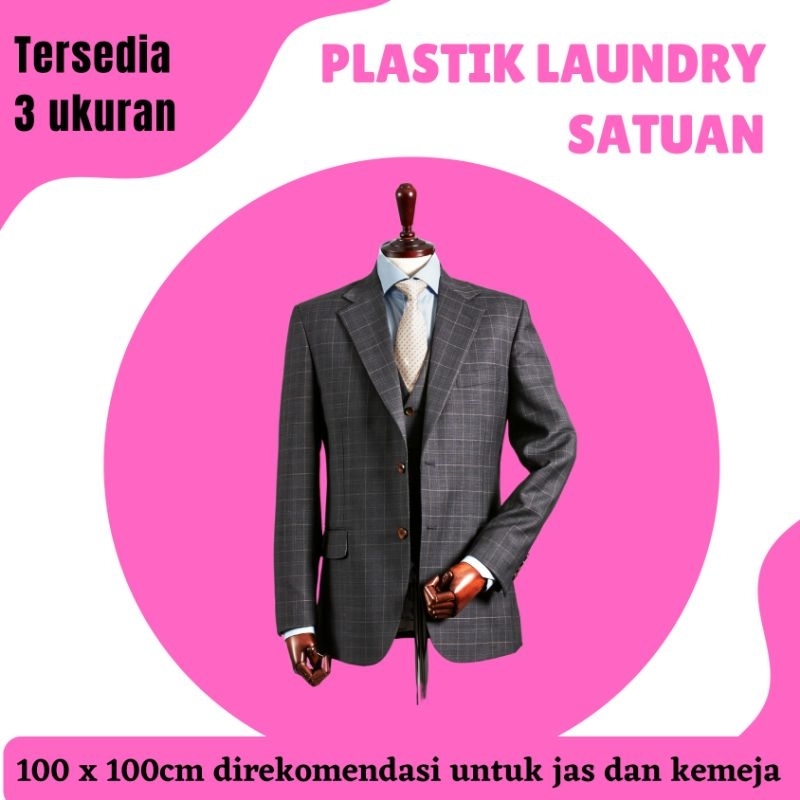 Jual Plastik Laundry Satuan Plastik Jas Plastik Gaun | Shopee Indonesia