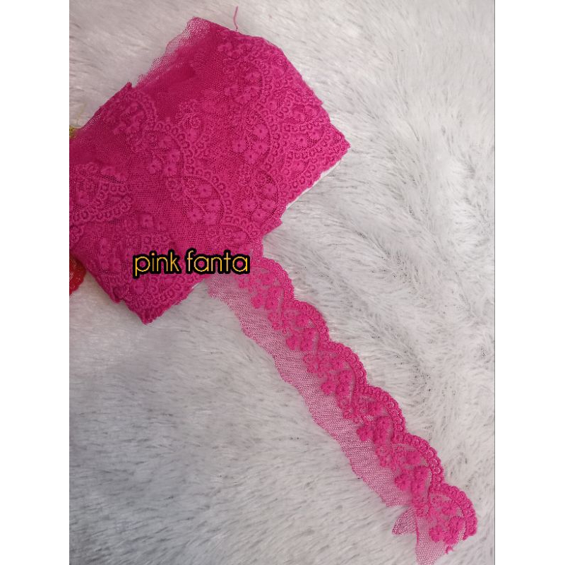 Jual Renda tile kecil/Renda air,lebar 3 cm | Shopee Indonesia