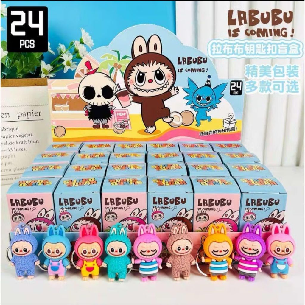 Jual Blind Box karakter Labubu Random 1Box (24pcs) | Shopee Indonesia