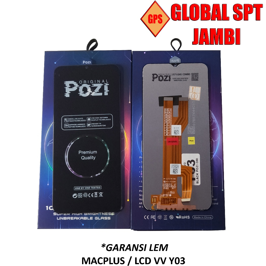 Jual LCD TOUCHSCREEN VIVO Y03 / Y18 / Y18E / Y18S / Y28S 5G / Y28E 5G ...