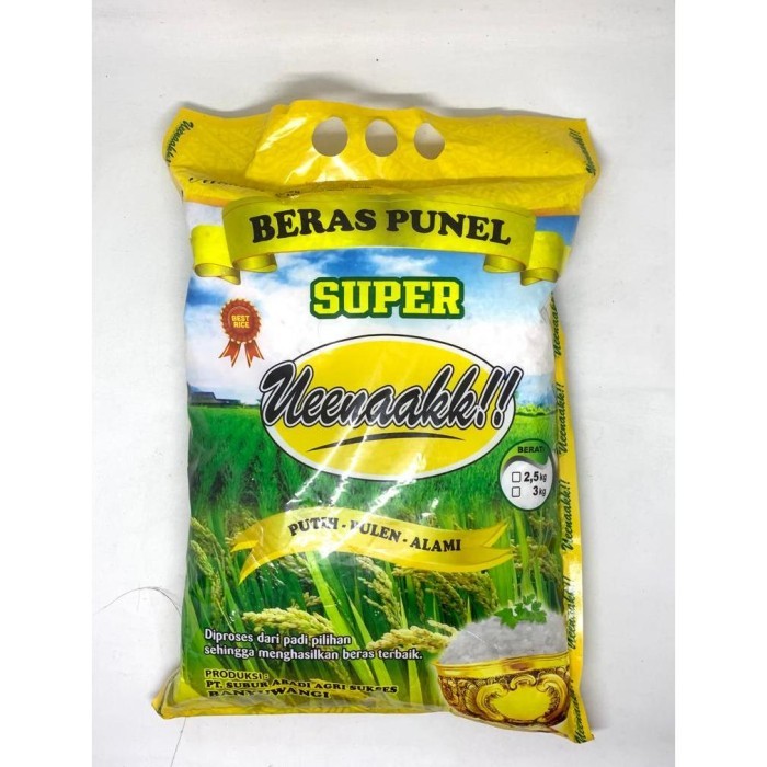 Jual Beras Sumo Hijau 3KG - Beras Enak 3KG - Beras Premium Pulau Pandan ...