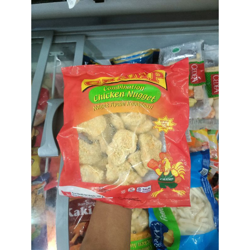 Jual Nugget Cham ayam 500gr | Shopee Indonesia