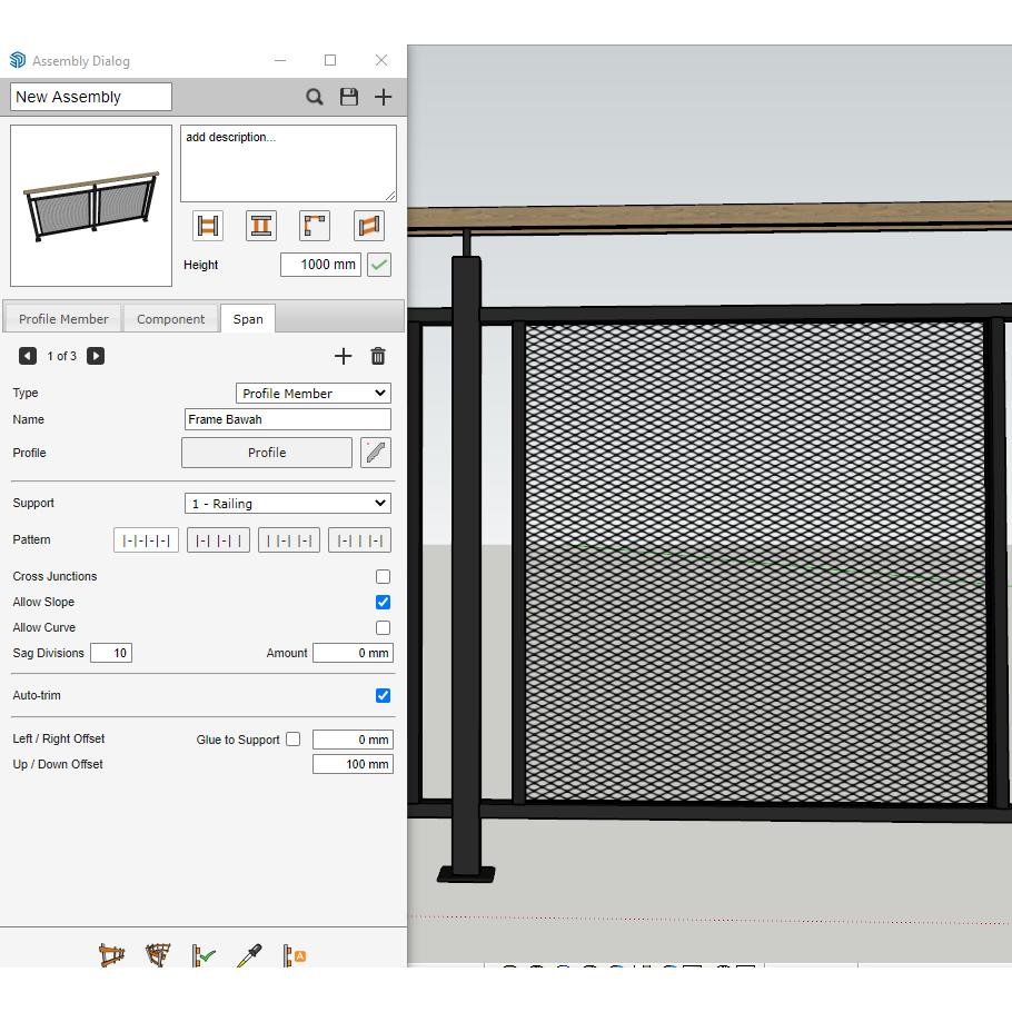 Jual Custom Assembly Railing Perforated Metal & Expanded Metal | Shopee ...