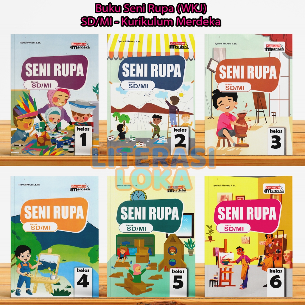 Jual Buku Seni Rupa WKJ SD Kelas 1 2 3 4 5 6 Wahana Karya Jaya | Shopee Indonesia
