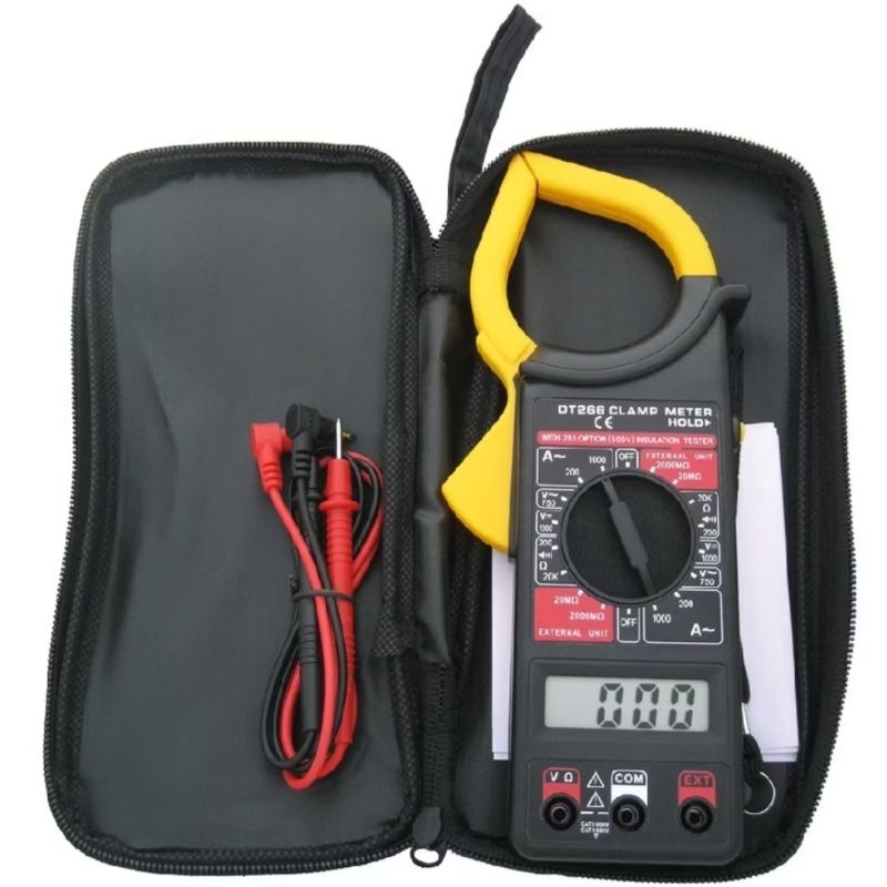 Jual Digital Clamp Meter / Tang Ampere DT266 | Shopee Indonesia