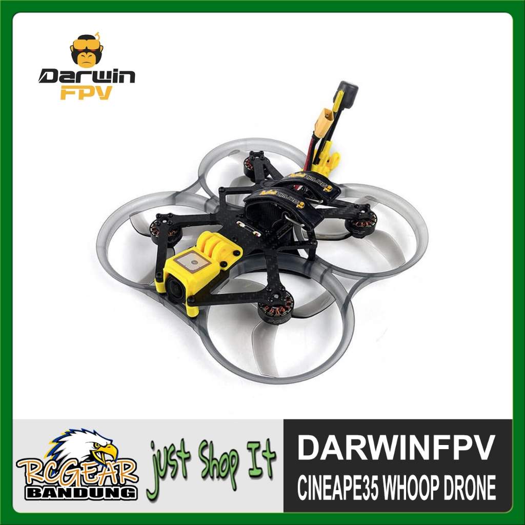 Jual DarwinFPV CineApe35 Whoop FPV Racing Drone 3.5 Inch 4S 6S GPS ...