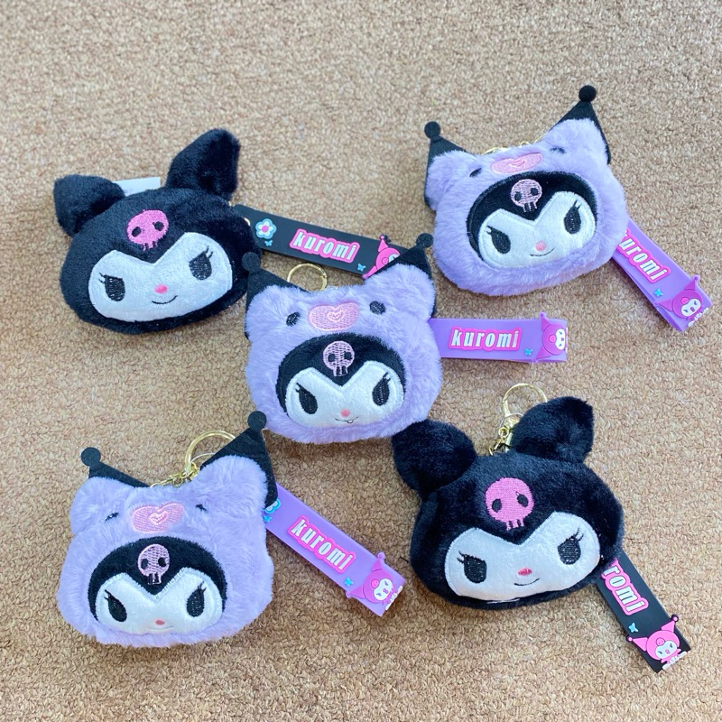 Jual Dompet Koin boneka kepala Kuromi || Gantungan kunci&tas | Shopee ...