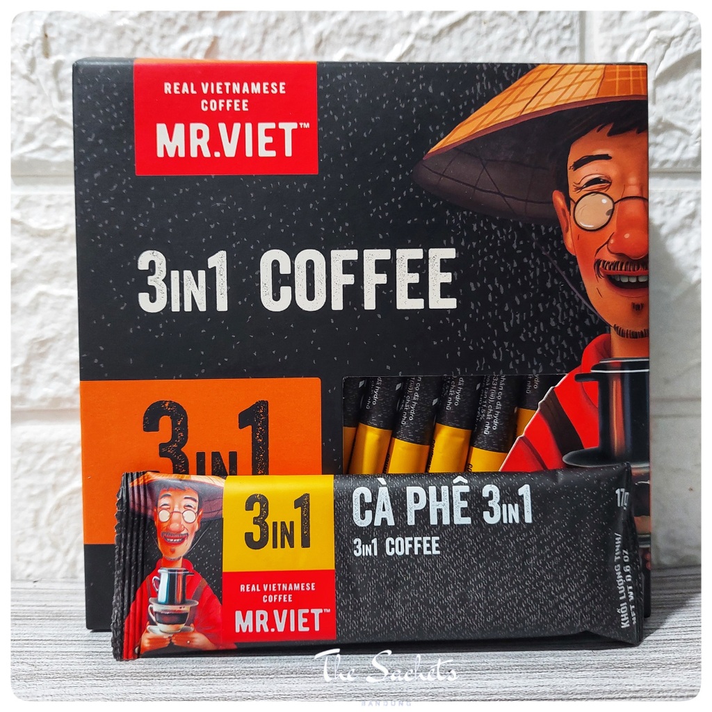Jual MR. VIET Real Vietnamese Coffee 3in1 Coffee Sachet | Shopee Indonesia