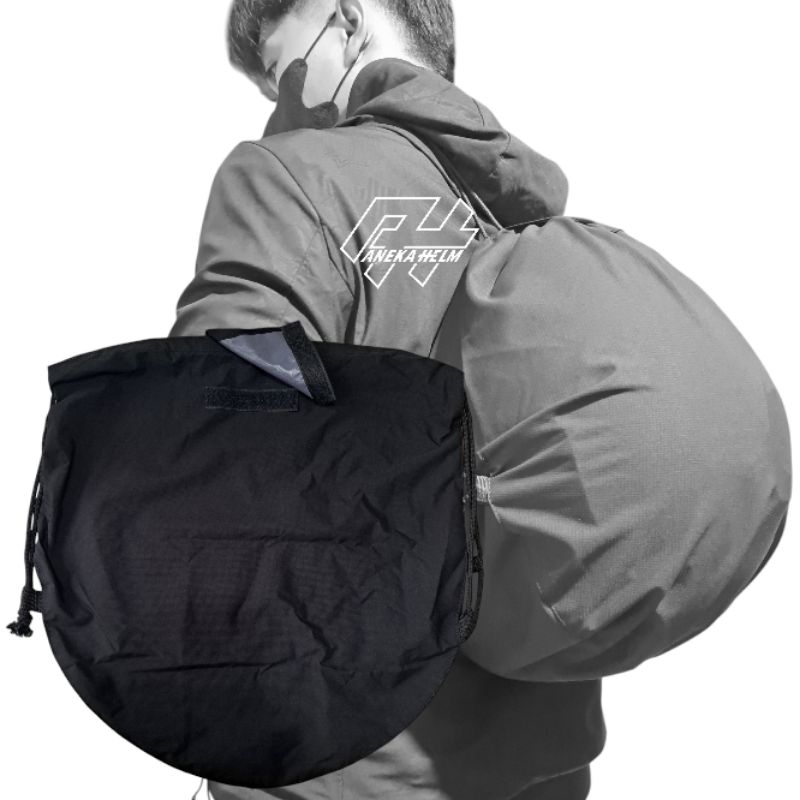 Jual Tas helm anti air / waterproof /model rangsel /sarung helm ...