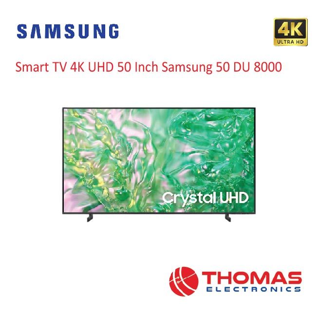 Jual Smart Led TV Crystal 4K UHD 50 Inch Samsung UA50DU8000KXXD ...