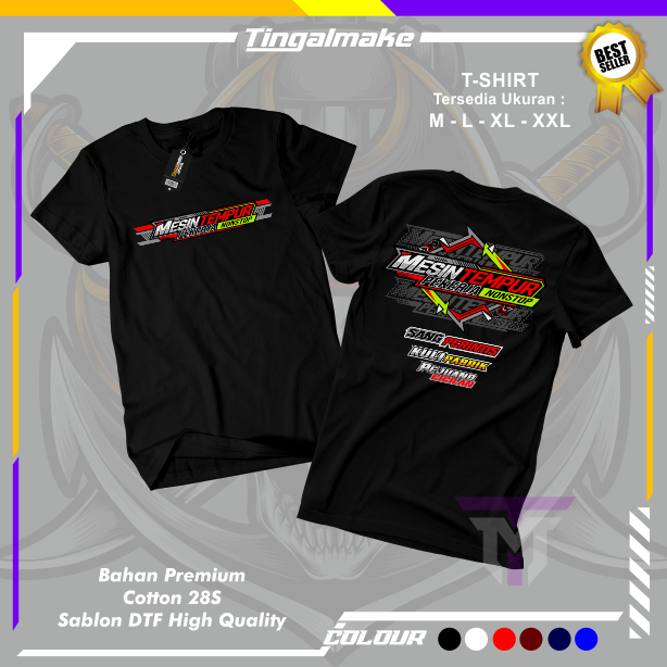 Jual Kaos Mesin Tempur Pekerja NonStop Racing Unisex - Kaos Racing ...