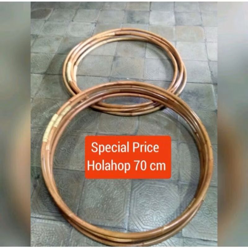 Jual hulahop rotan/ hula hoop mengecilkan perut/ hula hoop olahraga/ hulahop bundar/ hula hop ...