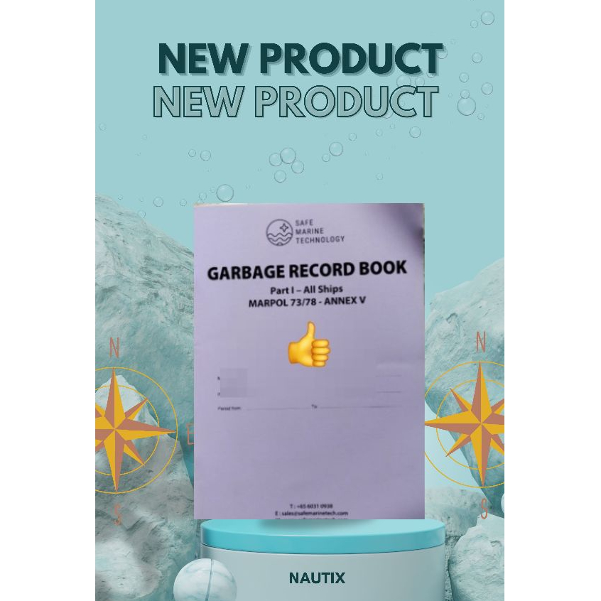 Jual Garbage Record Book Part 1 (All Ships) - diterbitkan oleh Safe ...