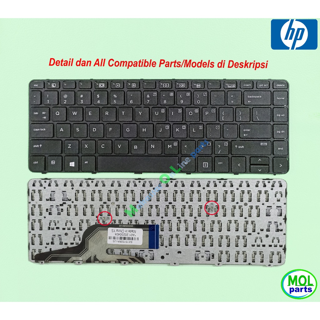 Jual Keyboard HP Probook 430 G3 430 G4 440 G3 440 G4 445 G3 446 G3 640 ...