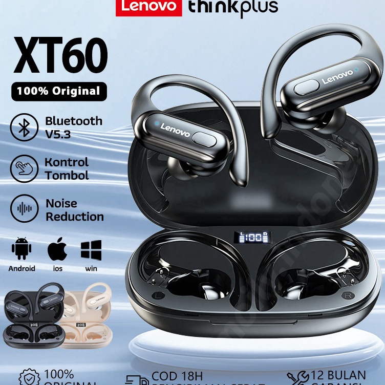 Jual Update Ekonomis 1 Ori Lenovo Thinkplus XT6 True Wireless Headset ...