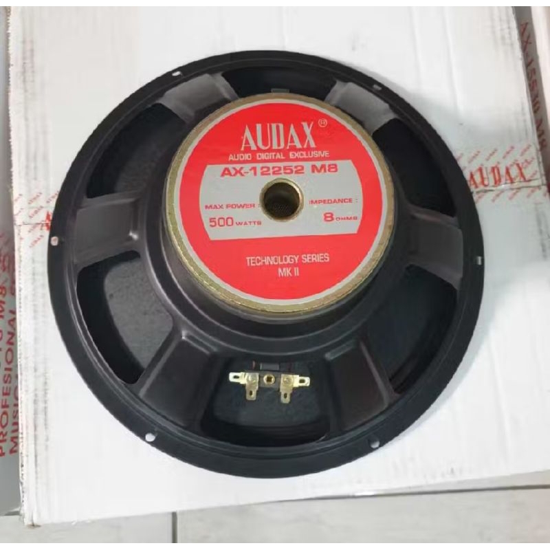 Jual komponen speaker Audax AX-12252 MB 500 Watt 8 Ohm | Shopee Indonesia