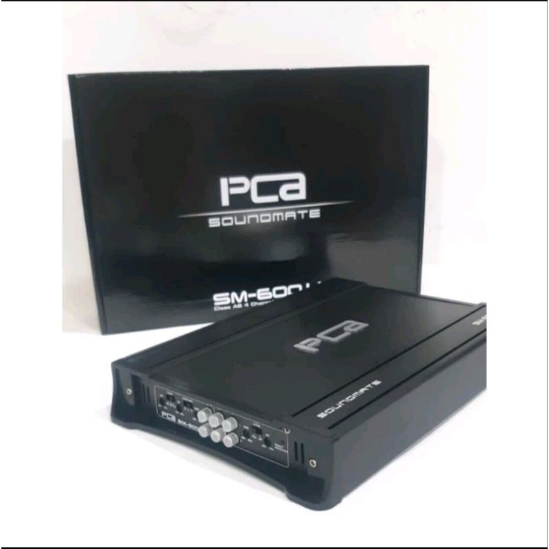 Jual Power Amplifier 4 Channel PCA Soundmate SM-600.4 | Shopee Indonesia