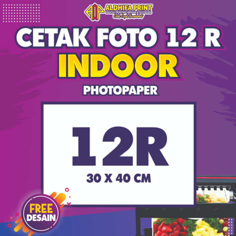 Jual CETAK FOTO BAHAN PHOTOPAPER 12R UKURAN 30X40 | Shopee Indonesia