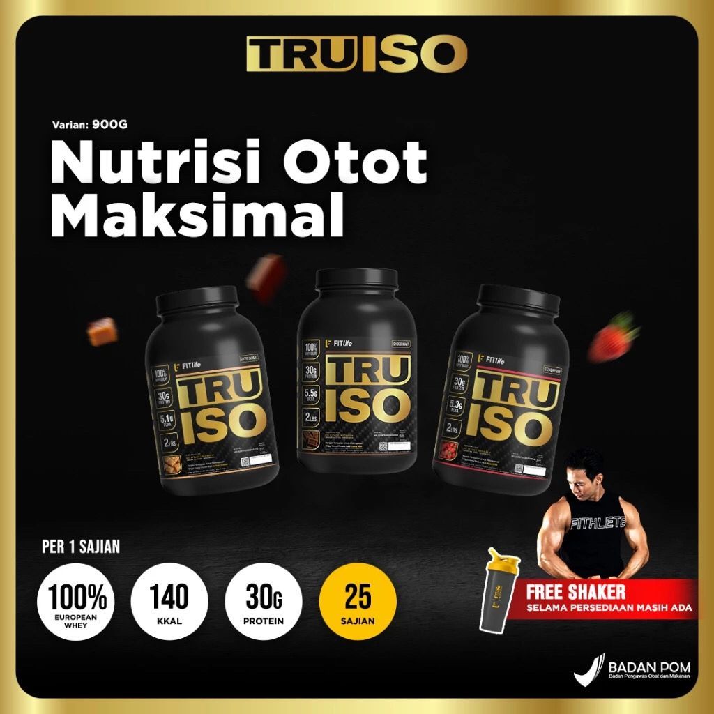 Jual FITLIFE TRUISO WHEY ISOLATE 2LBS susu protein | Shopee Indonesia