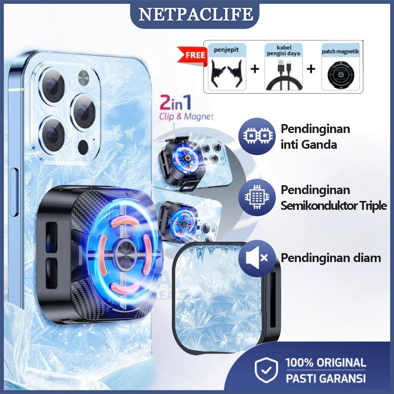 Jual Funcooler NETPACLIFE X79 Cooling Hp/Pad Heatsink Magnetic Gaming ...