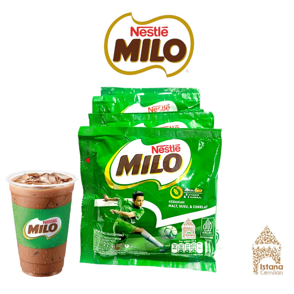 Jual Nestle Milo Activ Go Sachet 22 Gram (Isi 10 Pcs) | Shopee Indonesia