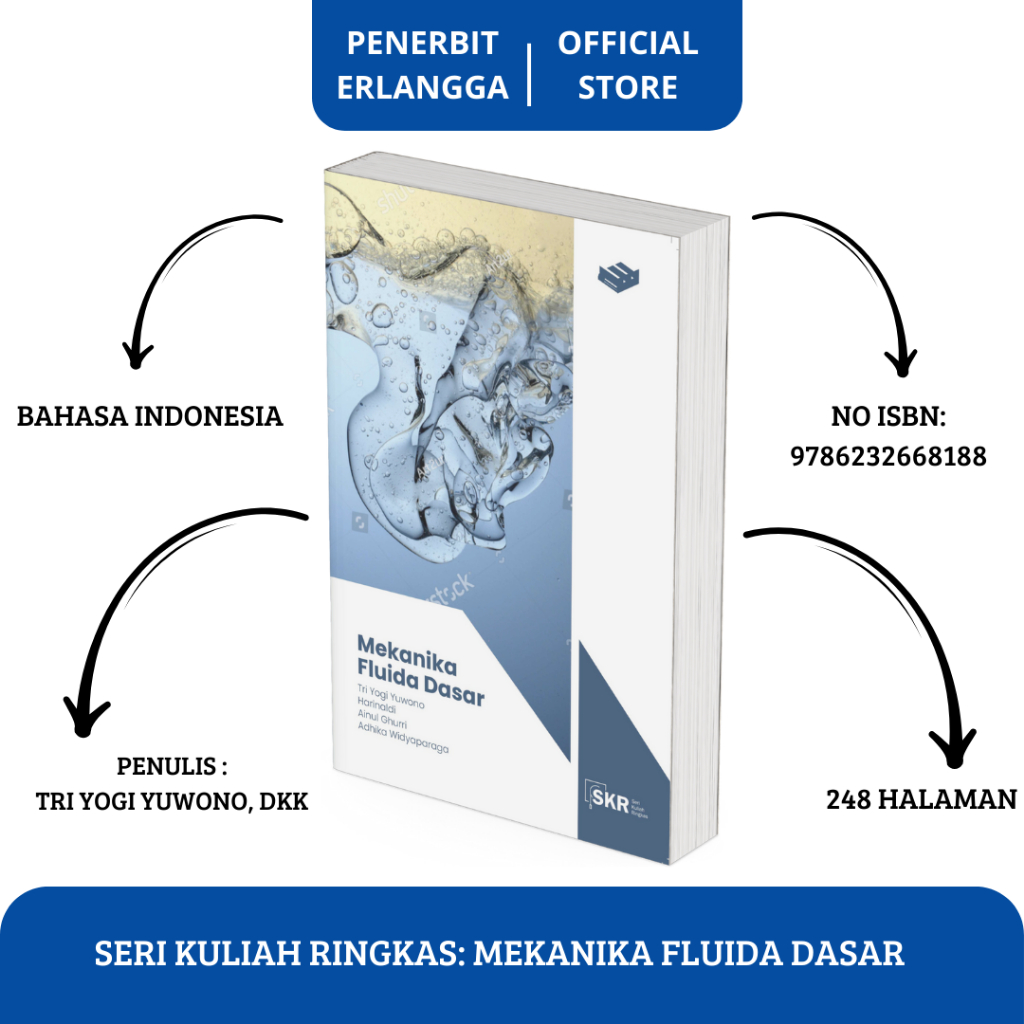 Jual [Erlangga Official] Seri Kuliah Ringkas Mekanika Fluida Dasar | Shopee Indonesia