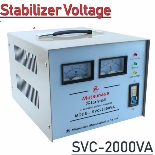 Jual Stabilizer Matsunaga 2000 Watt 2000 Watt 2000w Stavol Scv 2000-N ...