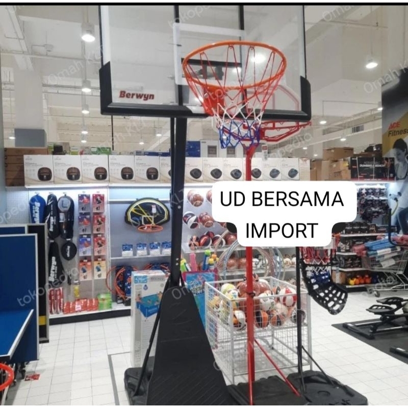 Jual berwyn ring basket ball stand pro shot sba027 ring basket portable ...
