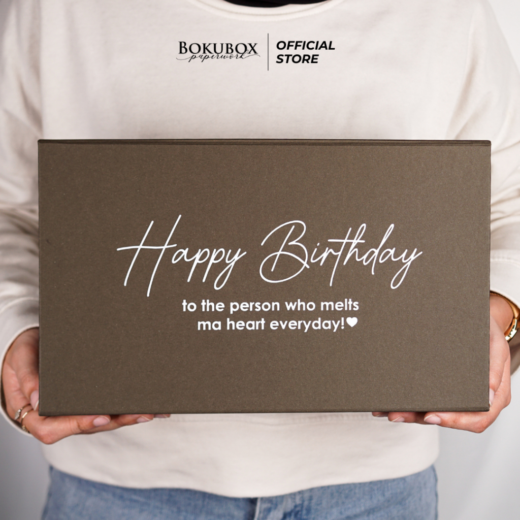 Jual Hardbox Kancing Pita [25x20x9] PITCH Kotak Kado / birthday box ...