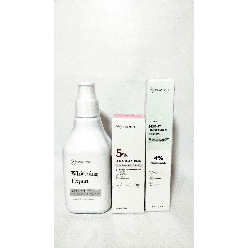 Jual ISWHITE Whitening Expert Body Serum | Ultra Bright Underarm Serum ...