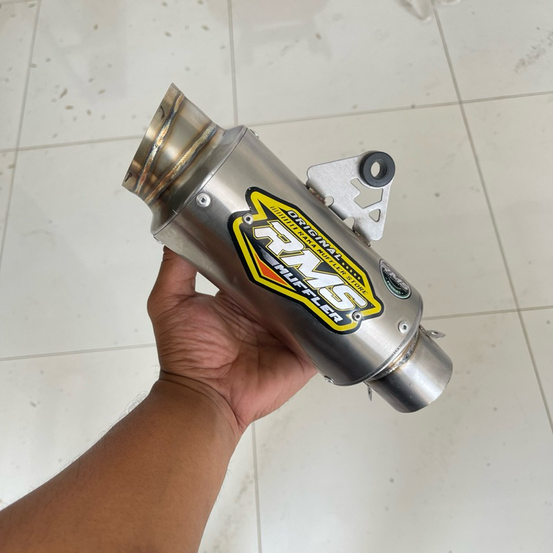 Jual slincer knalpot gp prodek panjang 15cm Inlet 50 bas gahar | Shopee ...