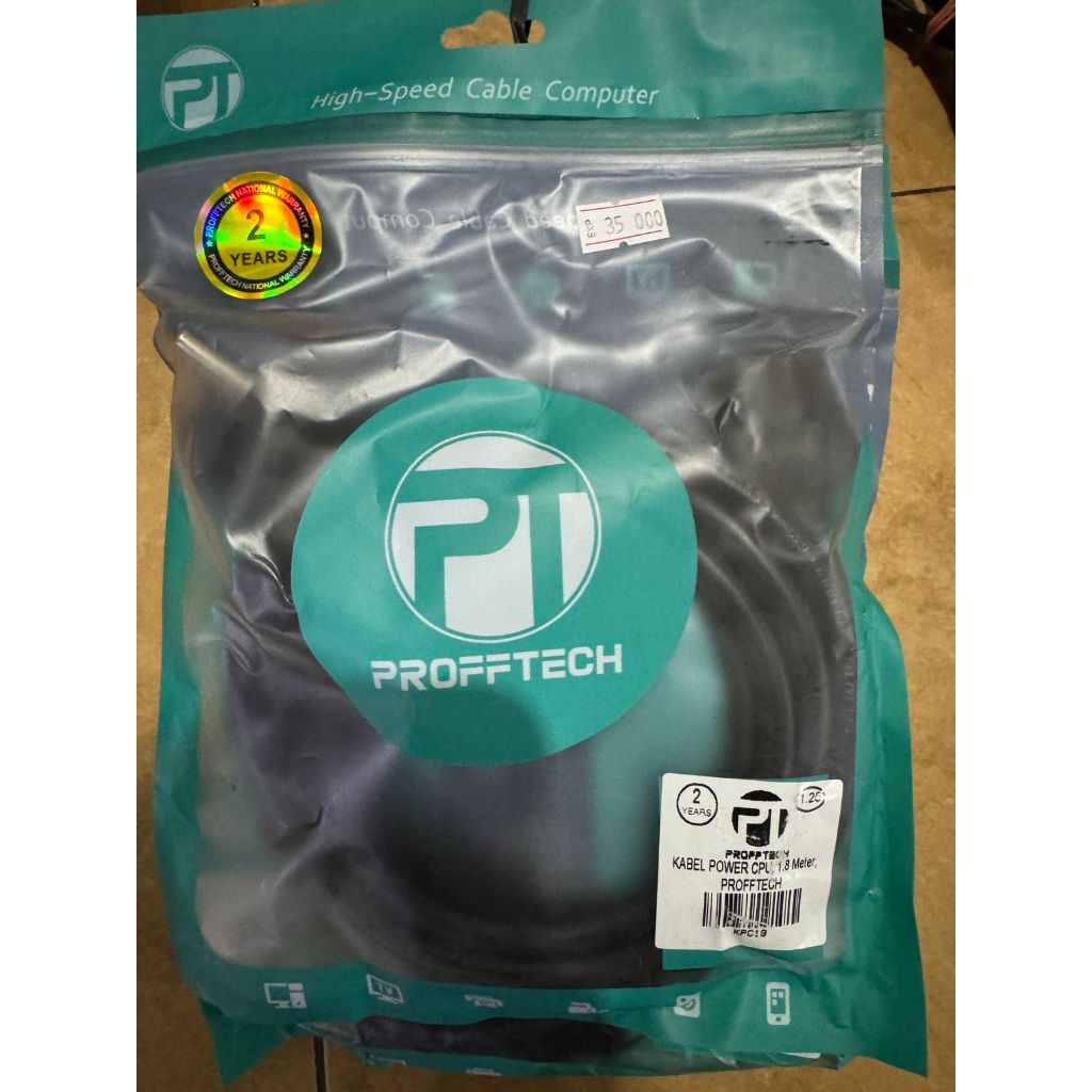 Jual Kabel Power PC Super Profftech (1,8 meter) | Shopee Indonesia