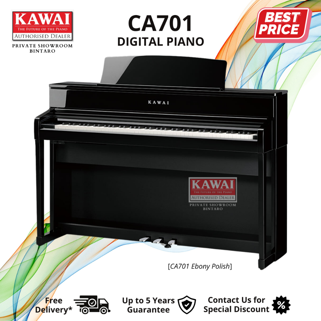 Jual Kawai CA701 Digital Piano Authorized Dealer Resmi | Shopee Indonesia