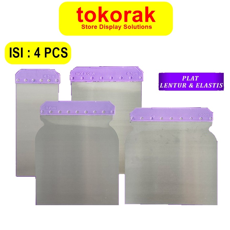 Jual KAPE SET 4 PCS LENTUR VEGAZ SCRAPER GYPSUM SET KAPE SKRAP KAPI ...