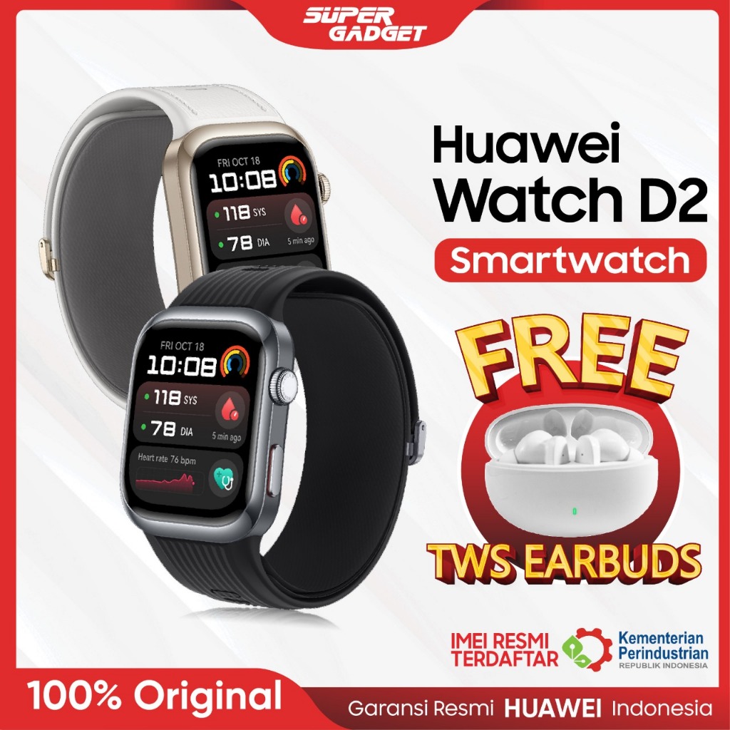 Jual HUAWEI Watch D2 Smartwatch Light and Slim Design Jam Tangan ...
