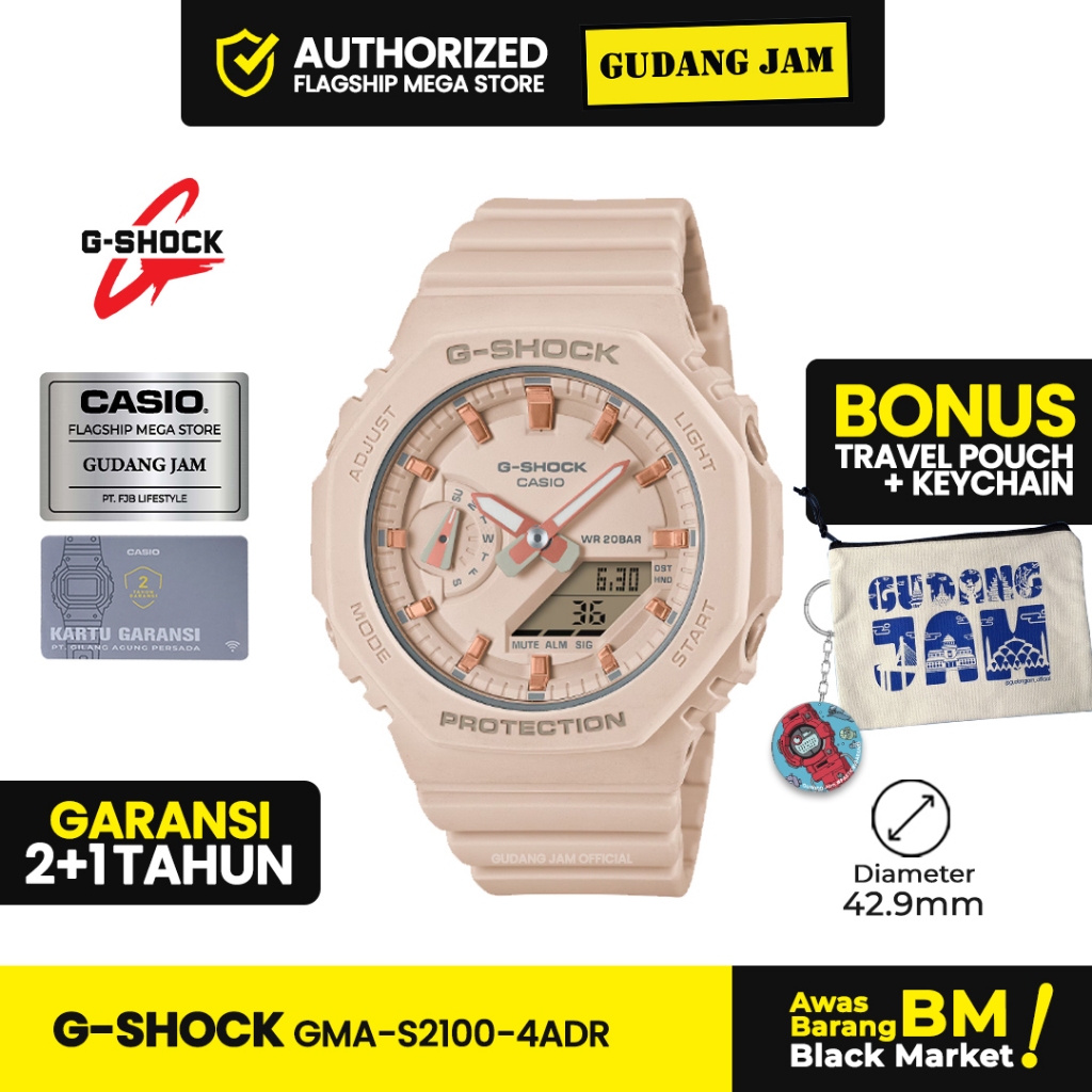 Jual Jam Tangan G-Shock GMA-S2100-4ADR GMA-S2100-4A GMA-S2100 GMAS2100 ...