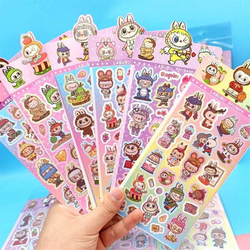 Jual Sticker anak anak perempuan berkarater labubu STIC | Shopee Indonesia