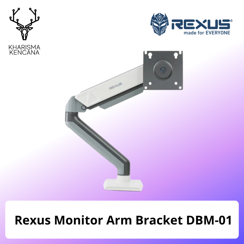 Jual Rexus Monitor Arm Bracket DBM-01 / DBM 01 For (17"~32") | Shopee ...