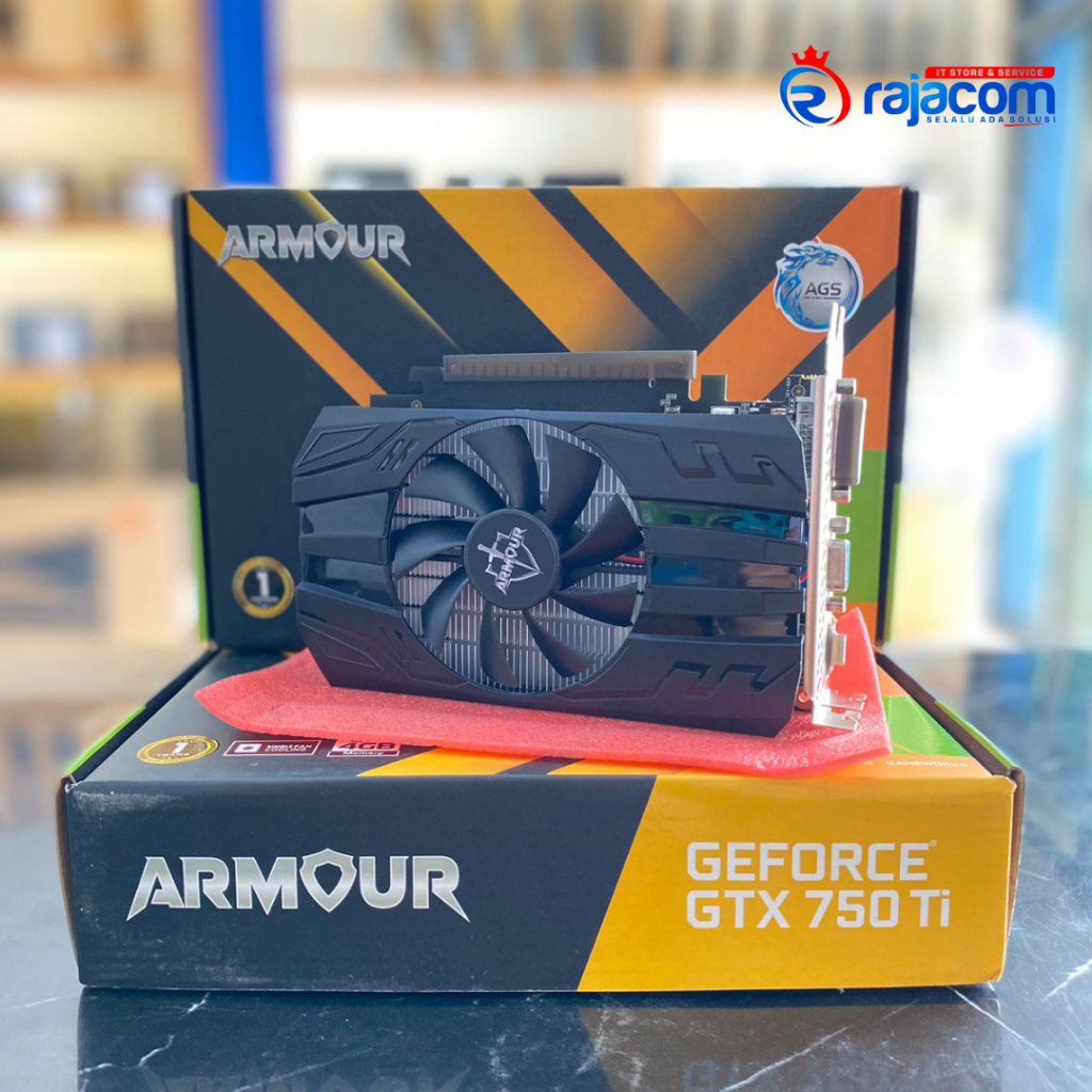 Jual Vga Card Armour Nvidia GTX 750Ti 4Gb DDR5 128Bit | Shopee Indonesia
