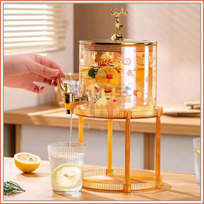 Jual Dispenser Air Kaca | Ketel Air Dingin Kaca dengan Tatakan Kayu ...