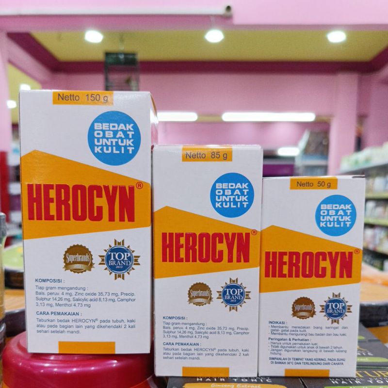 Jual Herocyn Powder ( Bedak obat untuk kulit ) | Shopee Indonesia