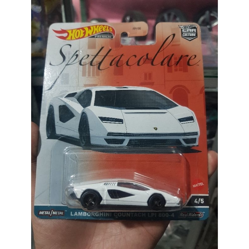 Jual hot wheels premium Lamborghini Countach LPI 800-4 100% original ...
