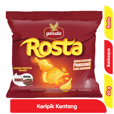 Jual Garuda Rosta Keripik Kentang Rasa Barbekiu 60 gr | Shopee Indonesia