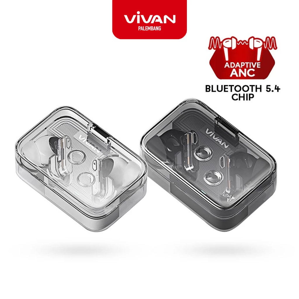 Jual VIVAN TWS Space T1 | ANC Active Noise Cancelling | IPX5 ...