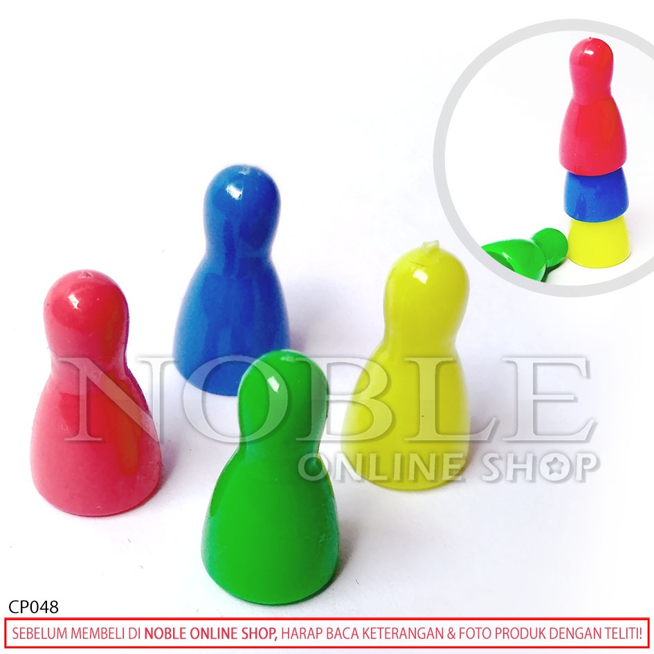 Jual (1 set isi 4 pcs) Bidak Pion Tumpuk Mainan Board Game Toys Hoby Olahraga Sport Catur Ludo ...