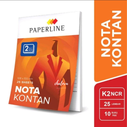 Jual [PAK] NOTA KONTAN PAPERLINE KECIL K2 / NOTA KONTAN 2PLY / BON NOTA ...