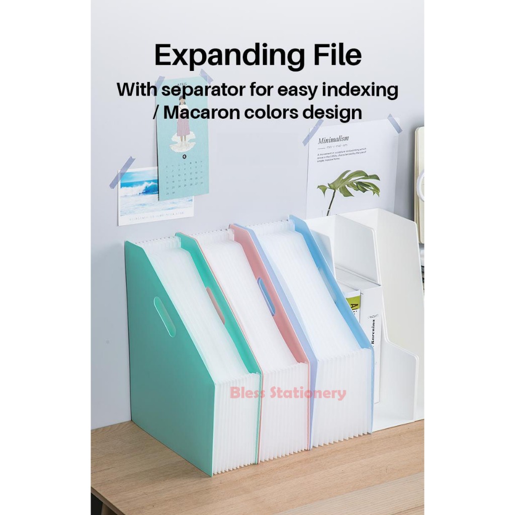 Jual Deli Box file Standing file Binder box Magazine file | Shopee ...