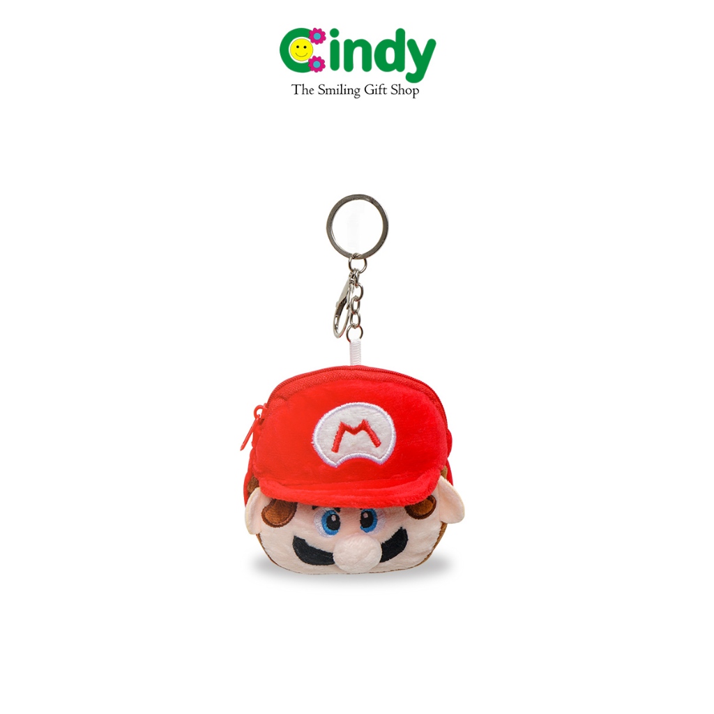 Jual Cindy Gantungan Kunci + Dompet Koin Karakter Super Mario ...