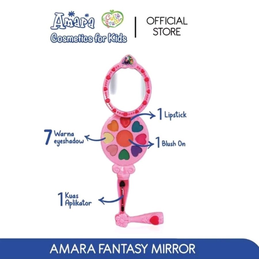 Jual Amara Cosmetics For Kids Fantasy Mirror | Shopee Indonesia